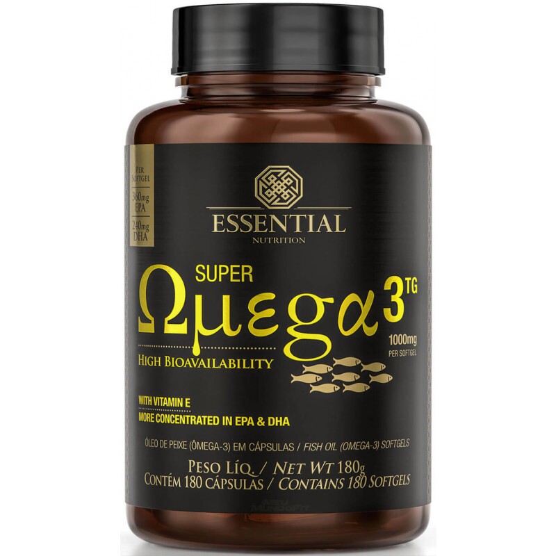 Super Ômega 3 TG (180 caps 1000mg) - Essential